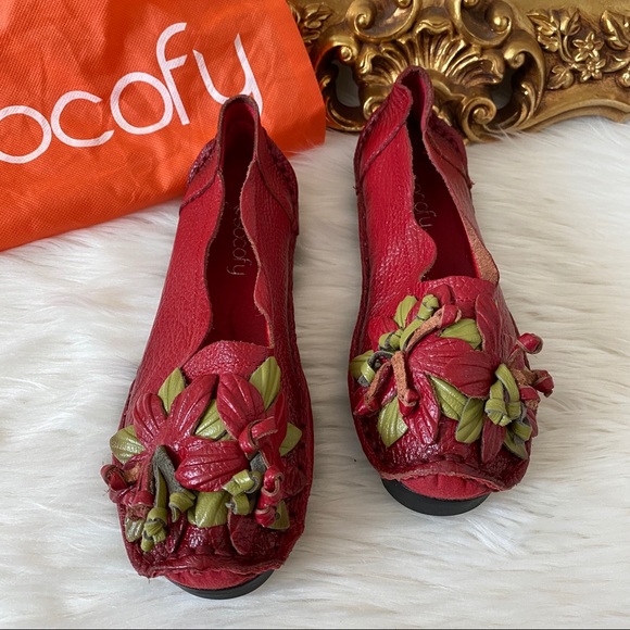 Socofy | Shoes | Socofy Leather Flower Loafers New | Poshmark